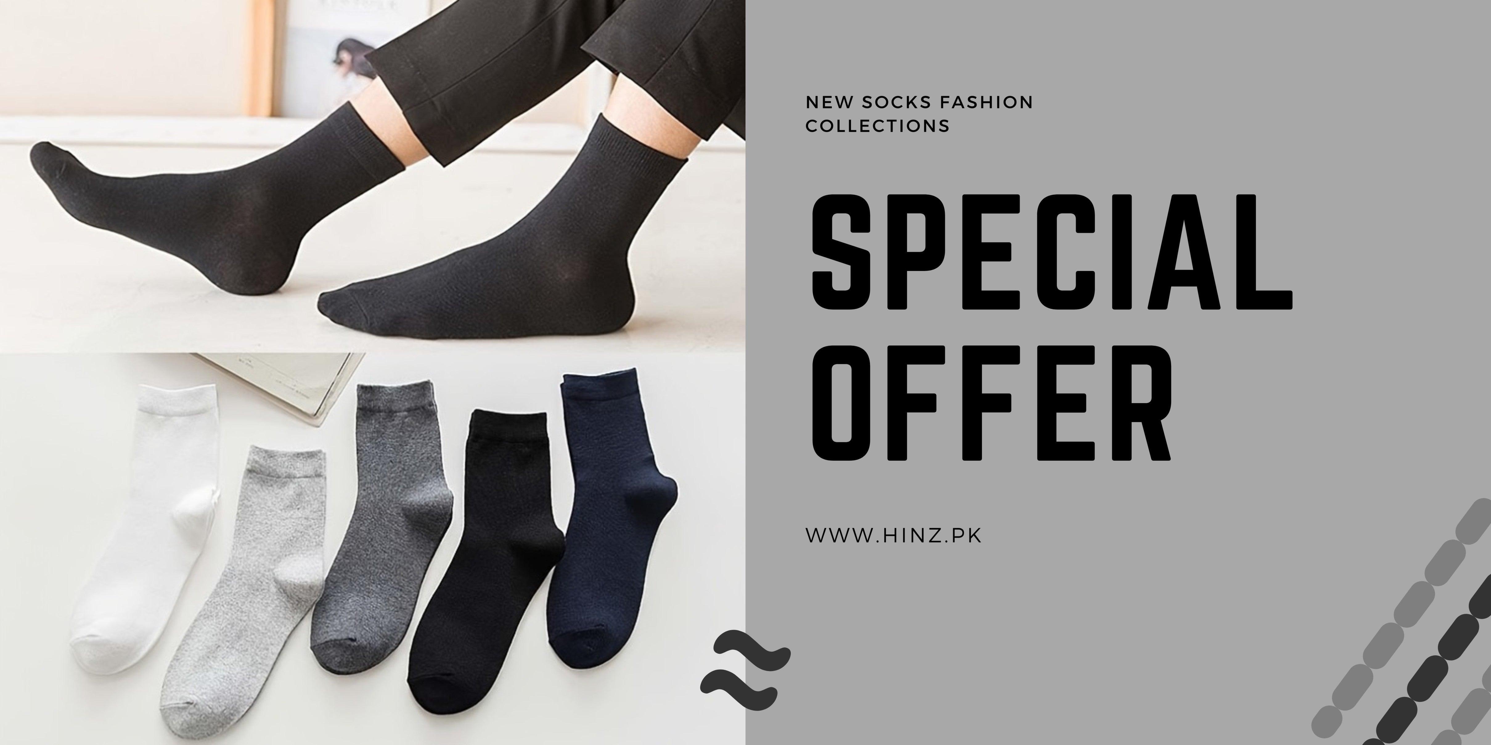 Top Online Stores for Men's and Women's Socks in Pakistan – Hinz Clothing