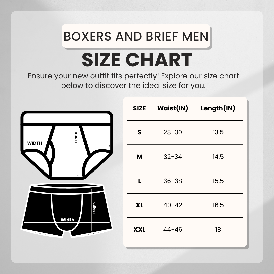 Men's Signature Cotton Boxer Shorts (Black) 502 – Hinz Clothing