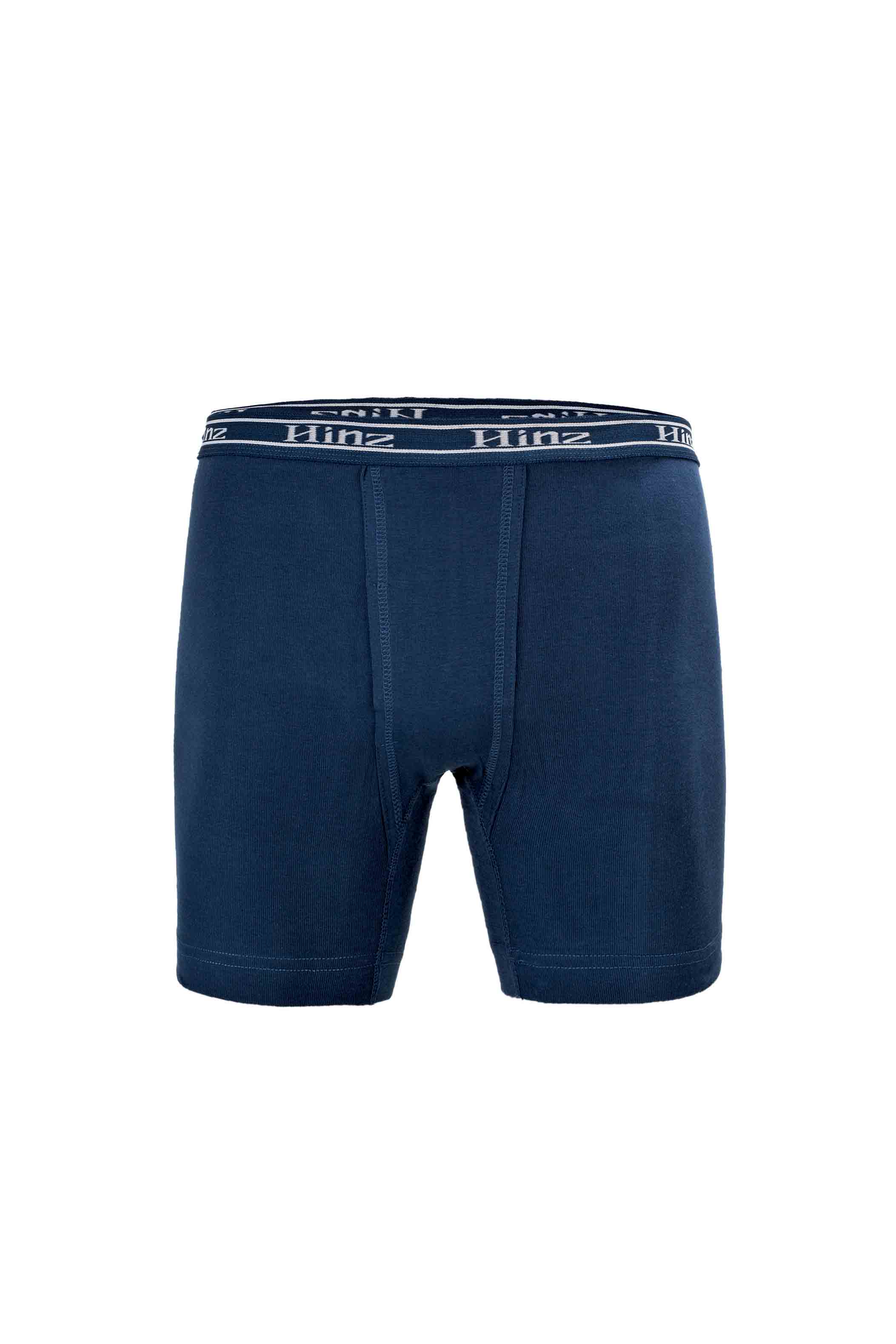 Men's Signature Cotton Boxer Shorts (Zinc) 502 – Hinz Clothing